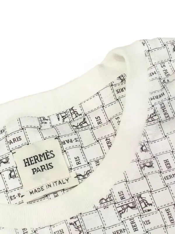 Hermès Bolduc Check T-shirt