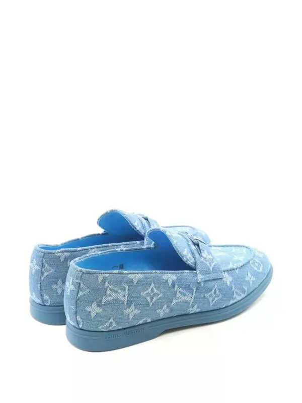 LOUIS VUITTON Estate Denim Loafers