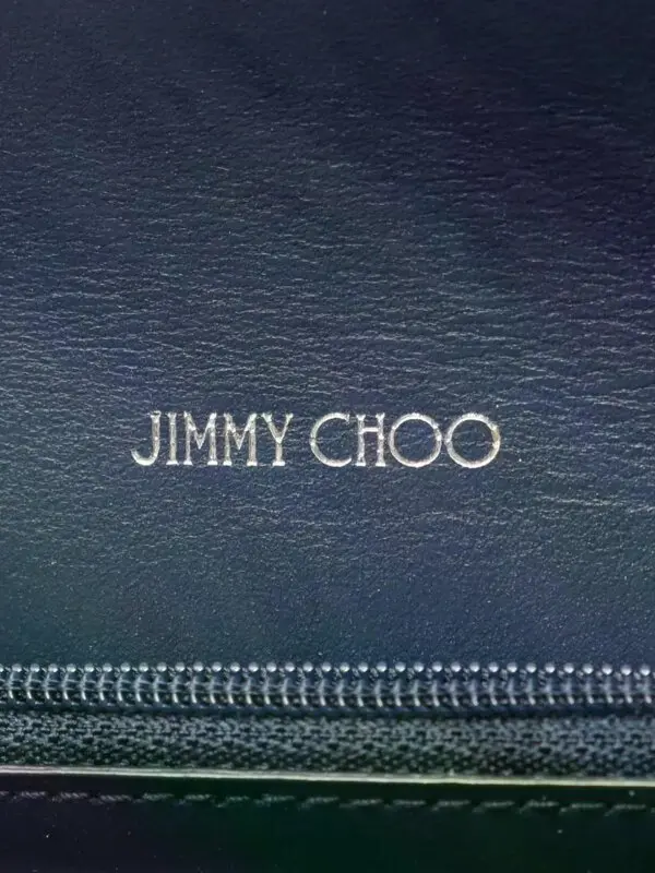 JIMMY CHOO 2010s Milla Lace Chain Wallet