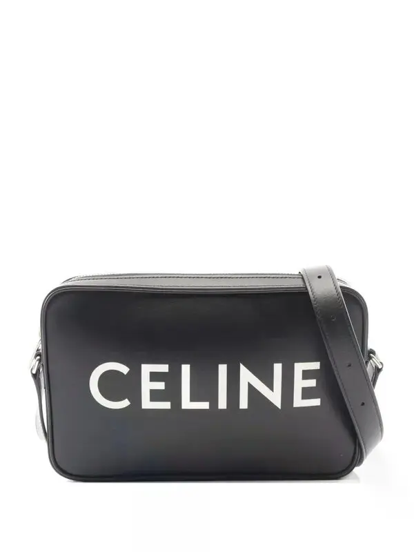 Celine Medium Logo-print Messenger Bag
