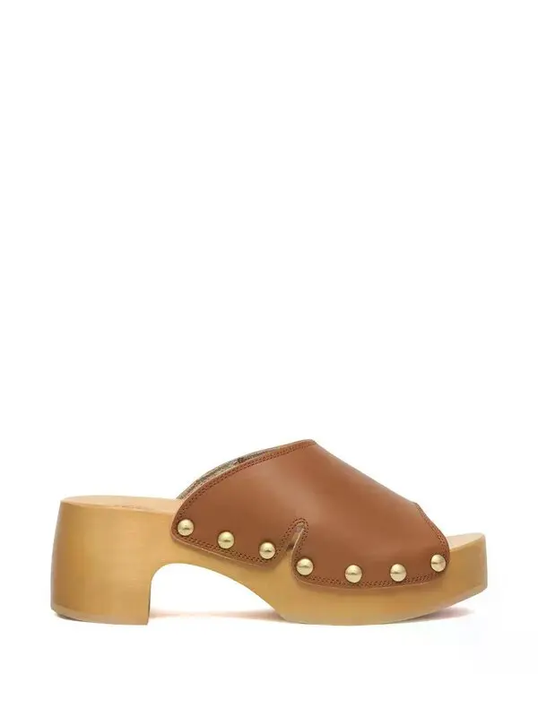 DR. SCHOLL'S SHOES Studded Leather Sandals
