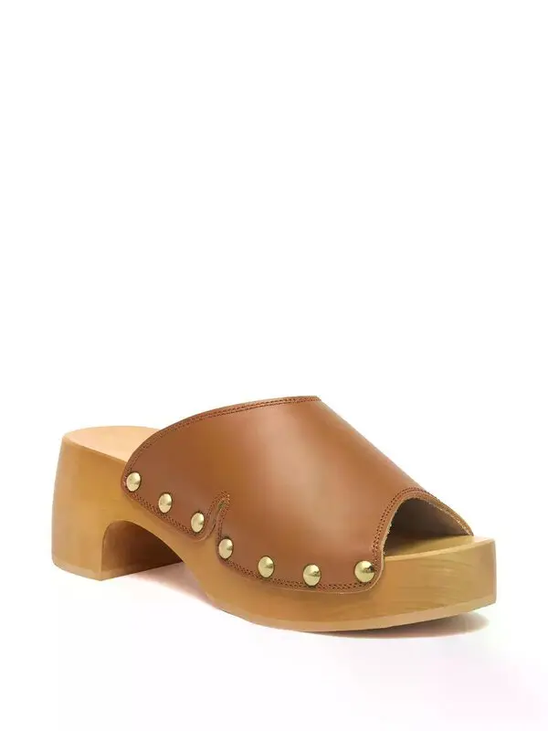 DR. SCHOLL'S SHOES Studded Leather Sandals