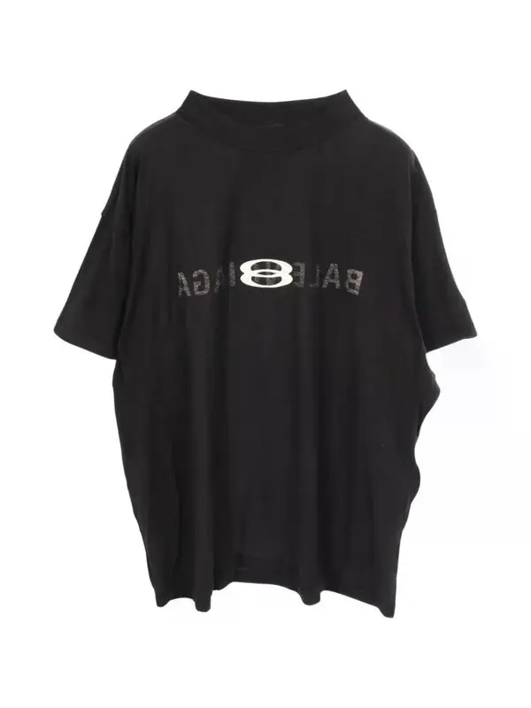 Balenciaga Inside-out Logo Print T-shirt
