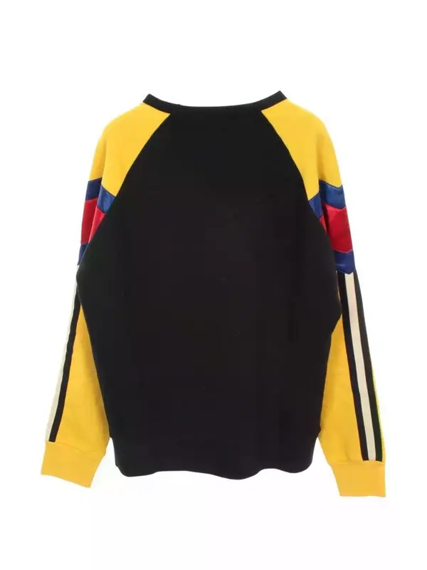 Gucci Gg Logo Patch Cotton Sweatshirt