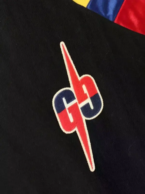 Gucci Gg Logo Patch Cotton Sweatshirt