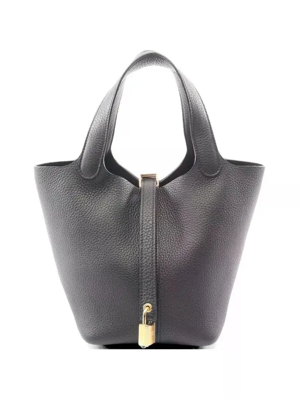 Hermès 2026 Pm Picotin Leather Tote Bag