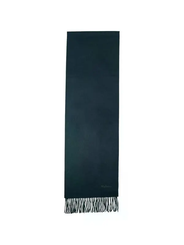 Mulberry Fringed Cashmere Scarf