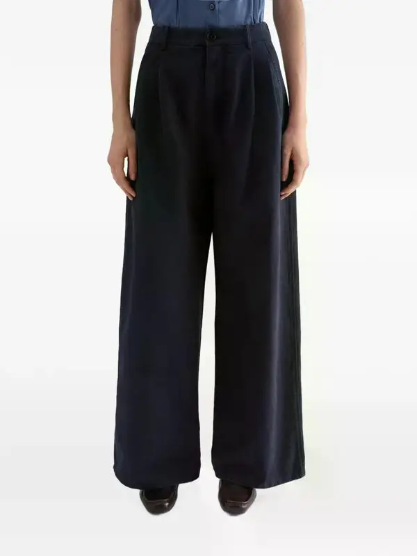 JIL SANDER Cotton Drill Trousers