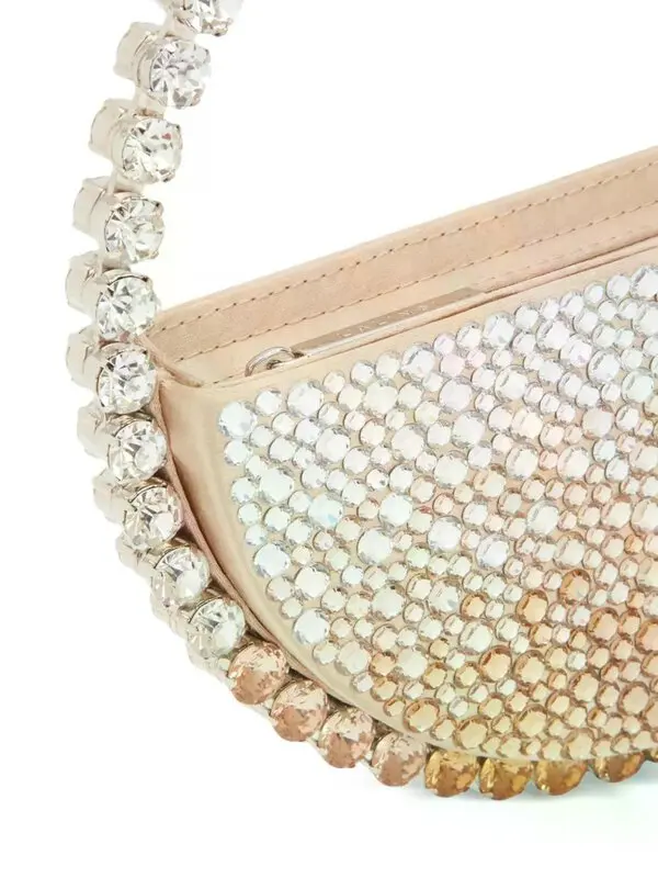 L'ALINGI Eternity Crystal-embellished Clutch Bag