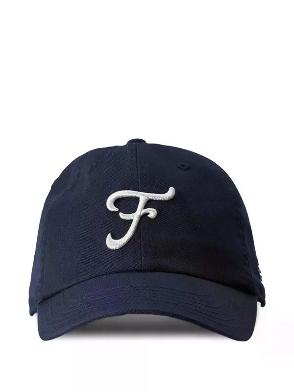 FORTELA Logo-embroidered Chino Baseball Cap - Blue
