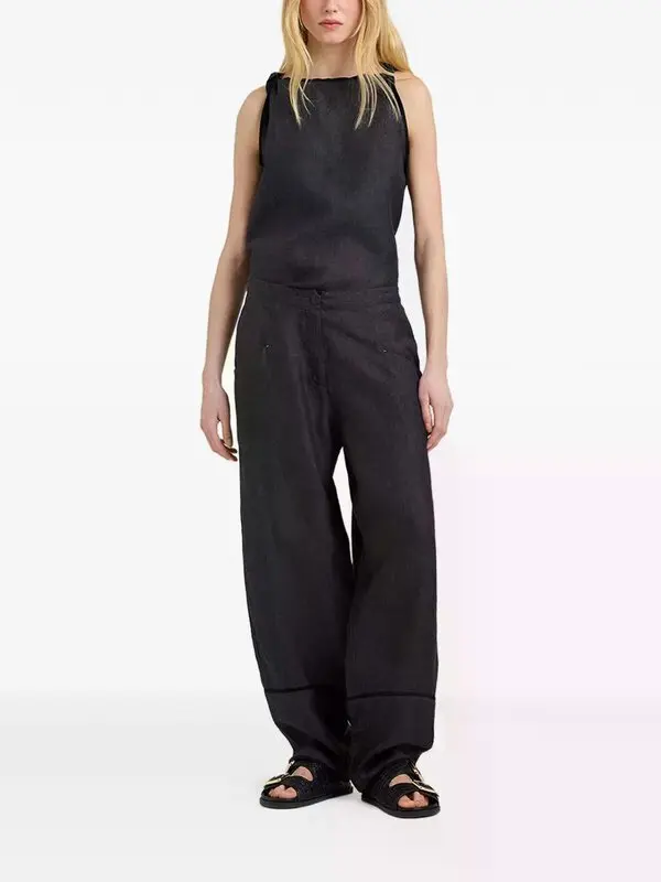 Momoni Silverado Linen Trousers