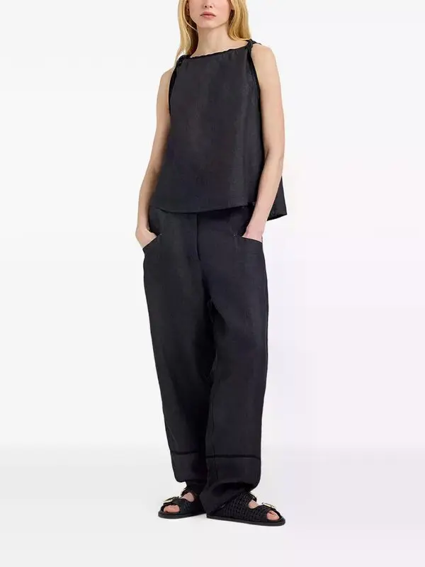 Momoni Silverado Linen Trousers