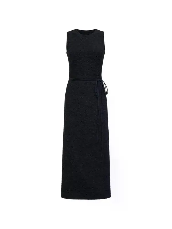 Staud Nema Belted Dress - Black