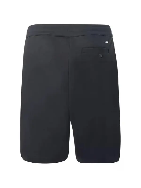 Herno Jersey Shorts With Logo Plaque