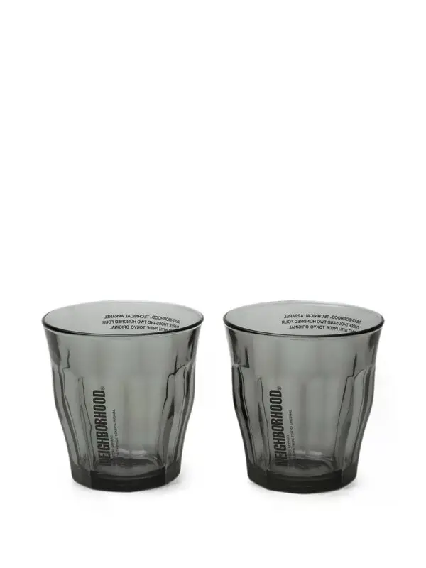 NEIGHBORHOOD Logo-print Glasses - Grey