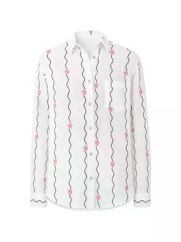 Rails Charli Striped Seashell Shirt
