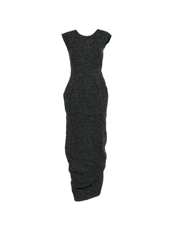 Emporio Armani Sleeveless Maxi Dress - Black