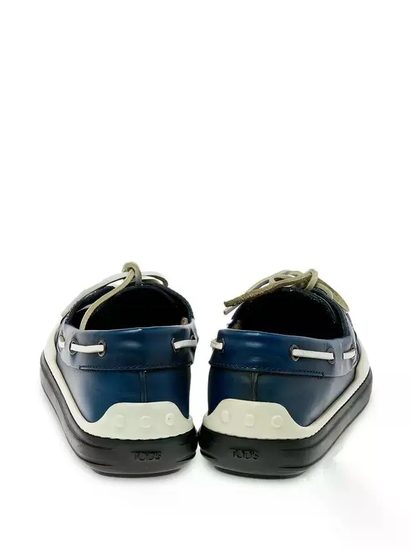 TOD'S Leather Boat Shoes