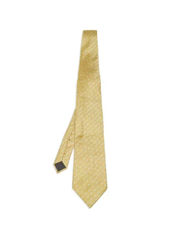 LANVIN Jacquard Silk Tie
