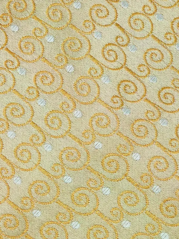LANVIN Jacquard Silk Tie