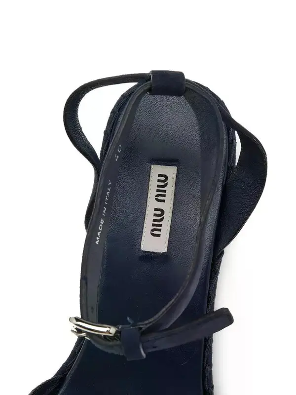 Miu Miu 130mm Wedged-platform Sandals