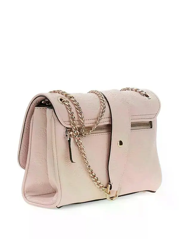 Guess Anise Logo-embossed Crossbody Bag - Pink