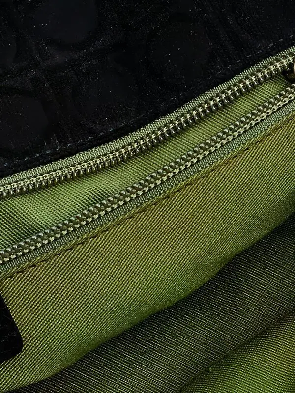 FERRAGAMO Gancini Velvet Tote Bag