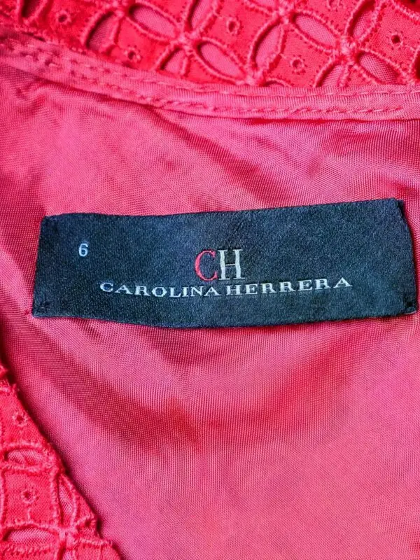 Carolina Herrera Lace Mini Dress