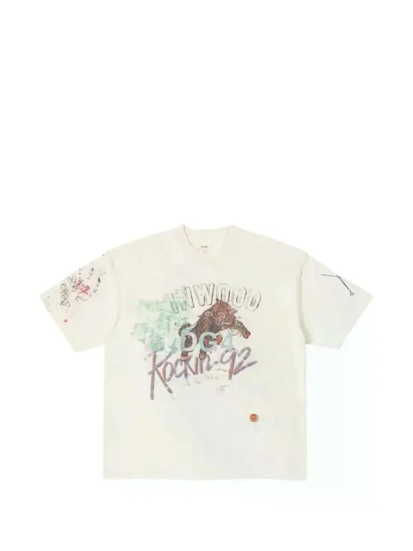 BLDG4 Monument Graphic-print T-shirt - White