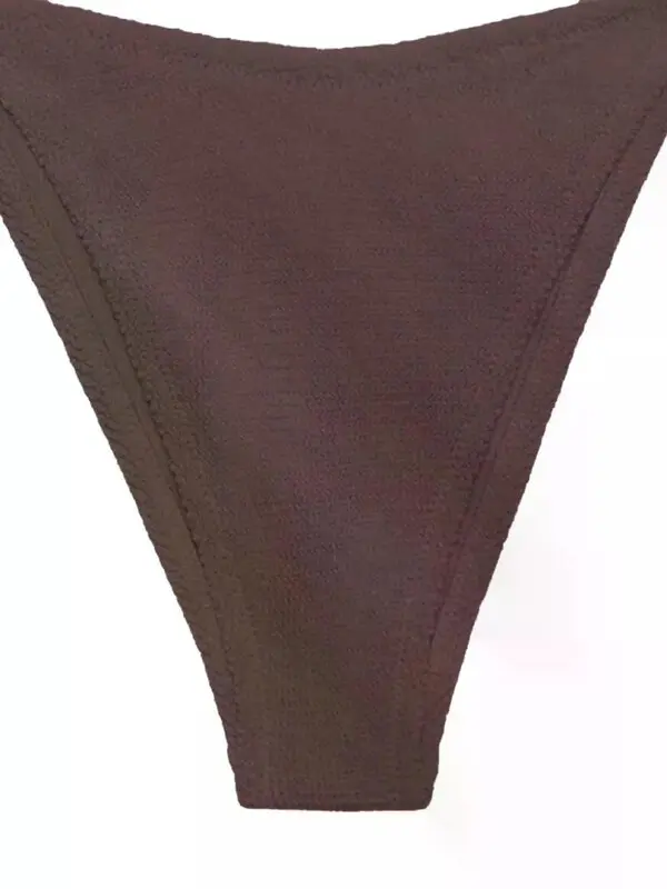 MC2 SAINT BARTH Crinkle-fabric Bikini Bottoms