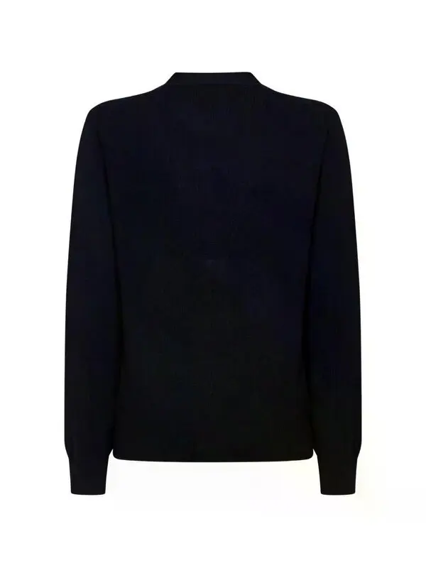 Play Comme Des Garcon Heart Emblem Cardigan