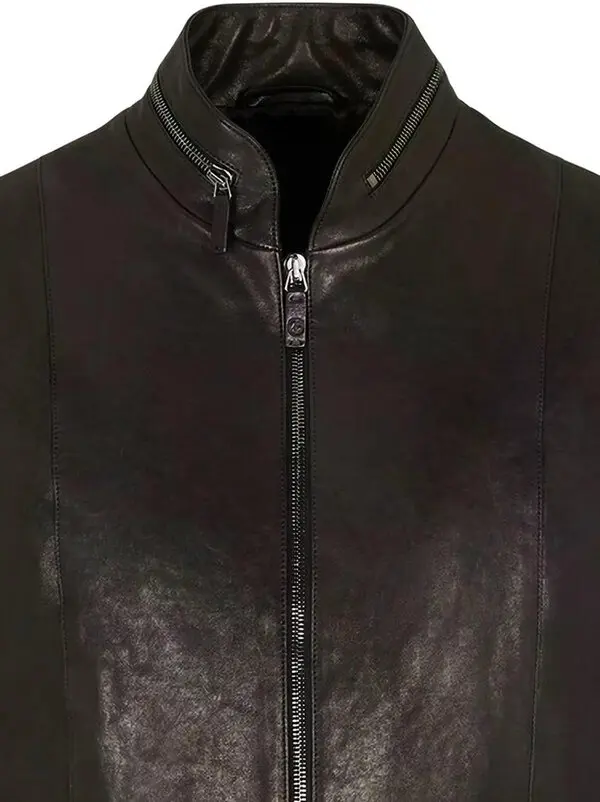 Giorgio Armani Sleeveless Leather Vest