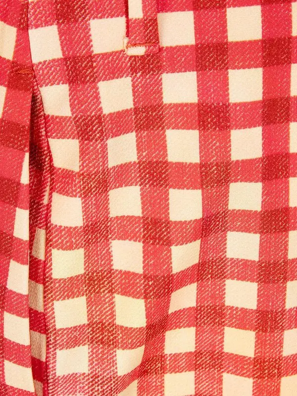 Ermanno Scervino Gingham Check Trousers