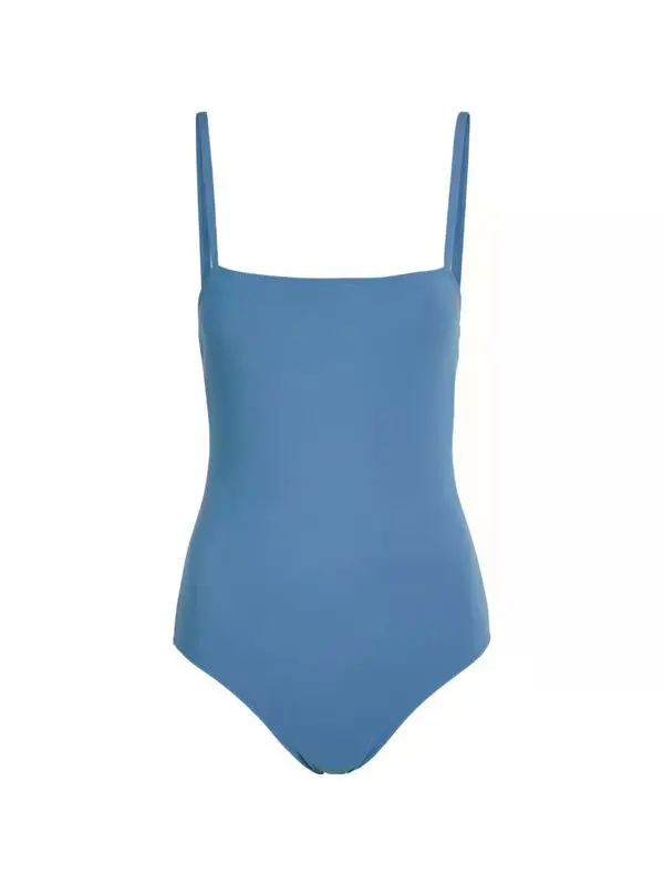 NOUNOU Anita Square-neck Swimsuit - Blue