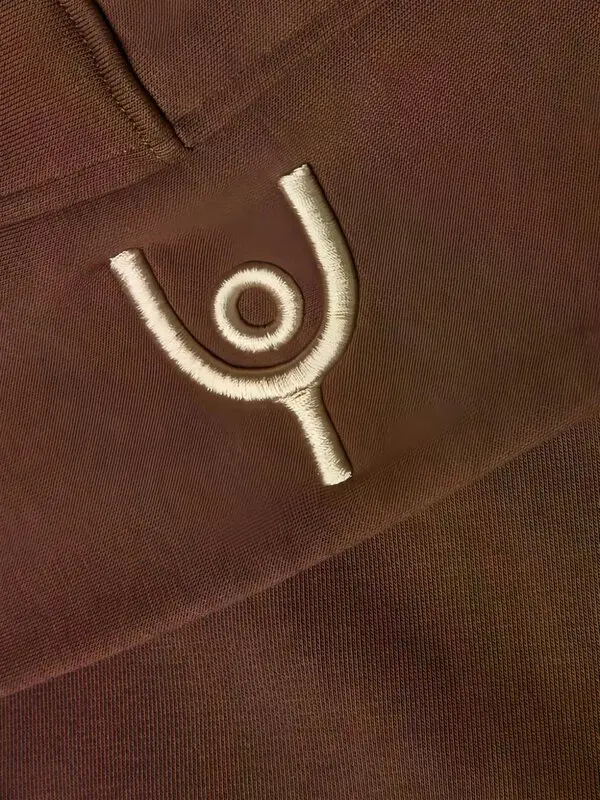 NOW YOU LIVE Harcourt Embroidered Hoodie