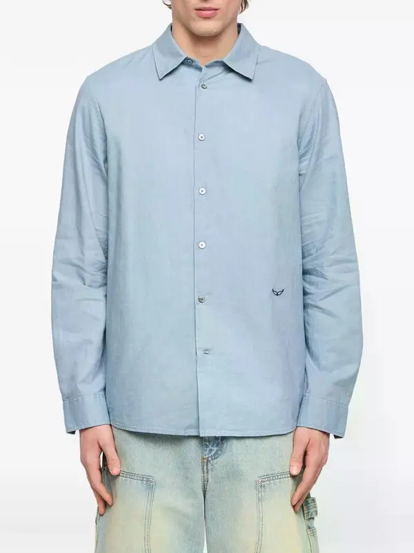 Zadig&Voltaire Sid Embroidered-logo Shirt