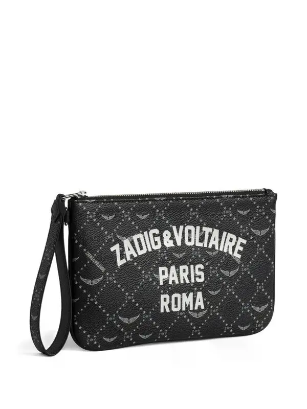 Zadig&Voltaire Roma Logo-print Pouch