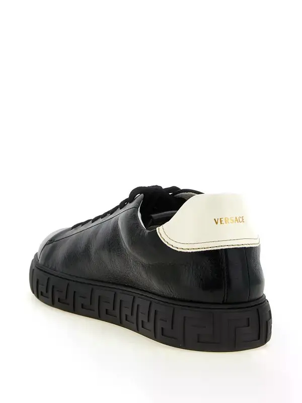 Versace Greca Leather Sneakers
