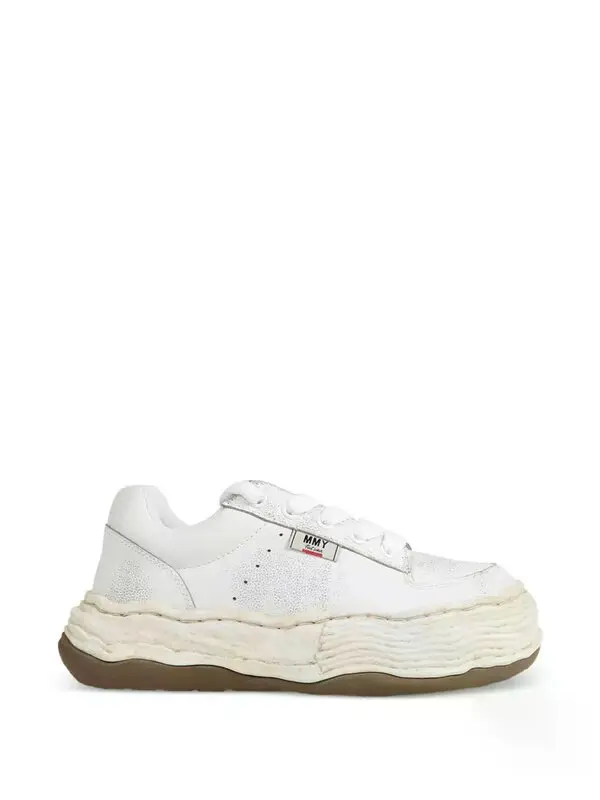 Mihara Yasuhiro Oliver Sculpted-sole Sneakers - White