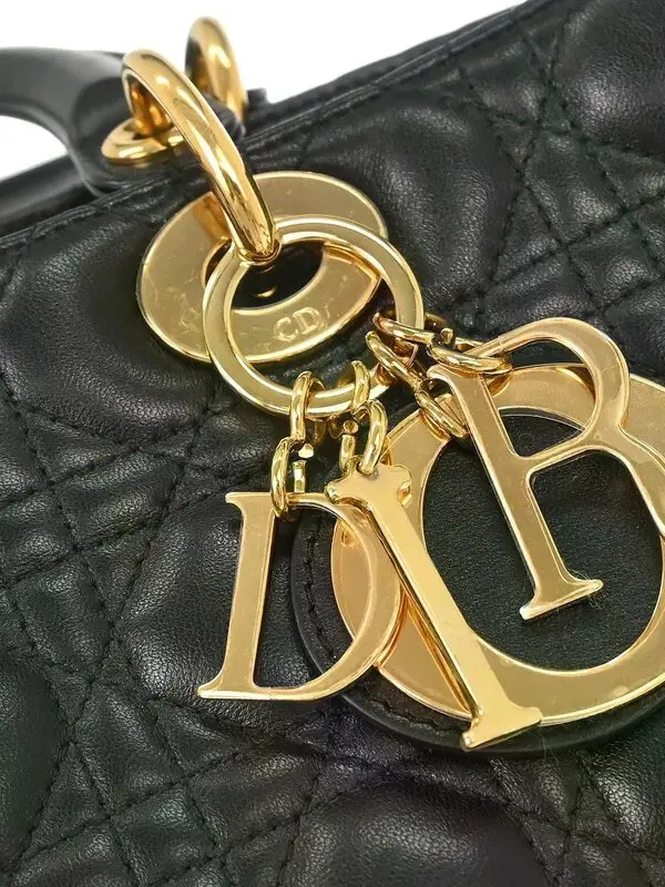 Dior Lady Leather Handbag