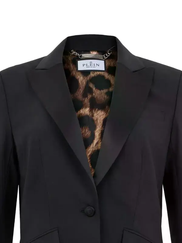 Philipp Plein Single-breasted Peak-lapel Blazer