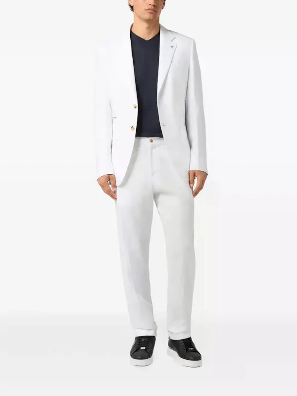 Philipp Plein Linen Blazer Gigolo Fit