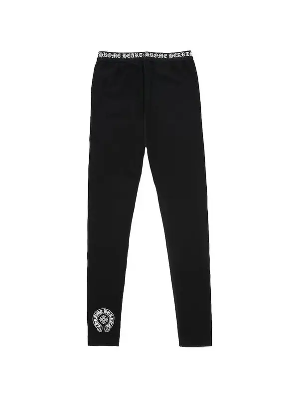 Chrome Hearts Logo-waistband Leggings