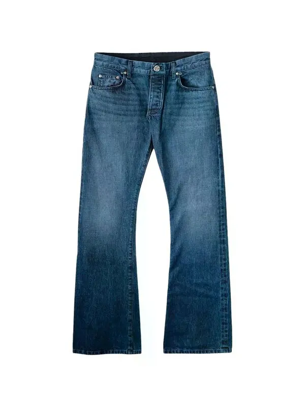 Chrome Hearts Fu Low-rise Flare Jeans
