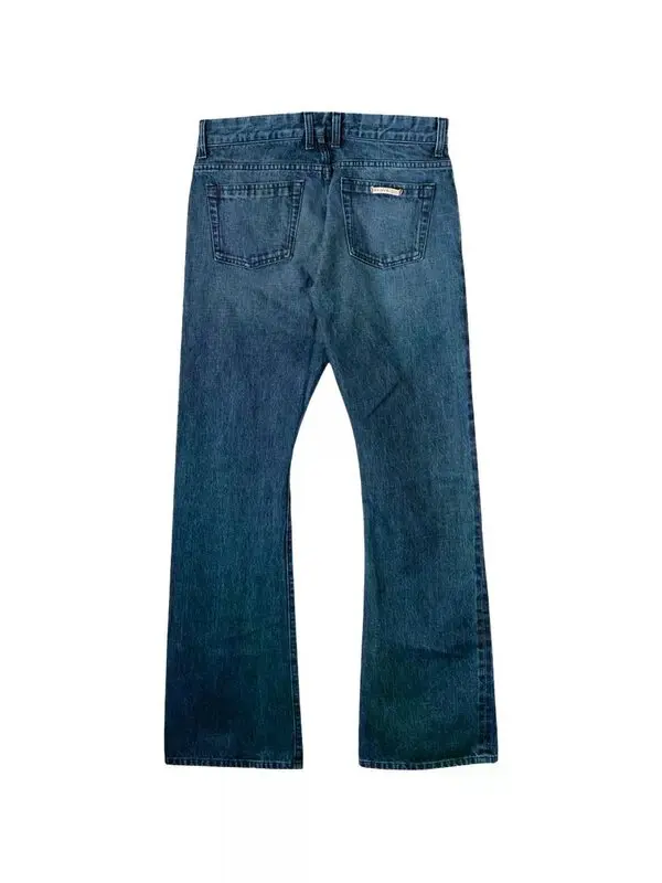 Chrome Hearts Fu Low-rise Flare Jeans