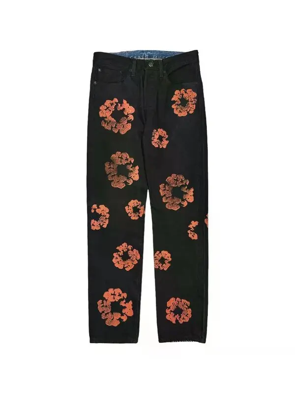 DENIM TEARS X Levi's 501 Cotton Wreath Jeans