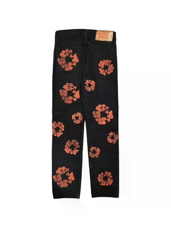 DENIM TEARS X Levi's 501 Cotton Wreath Jeans