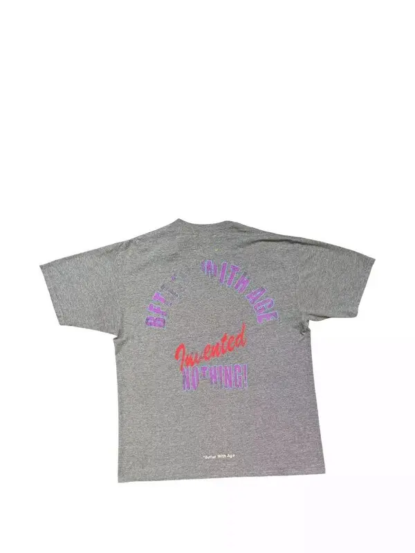 BETTER WITH AGE Modest Graphic-print T-shirt