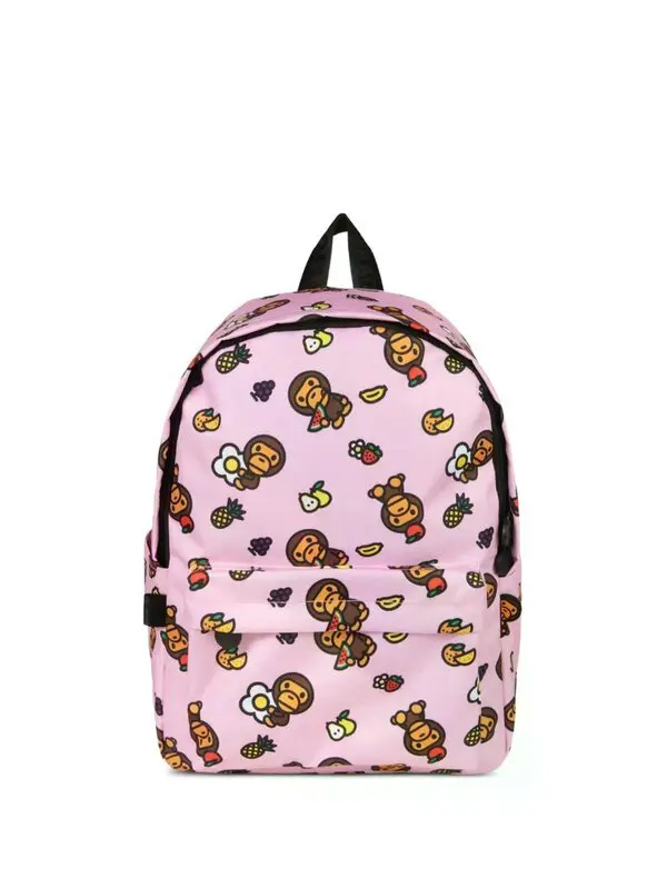 A BATHING APE Baby Milo Graphic-print Backpack