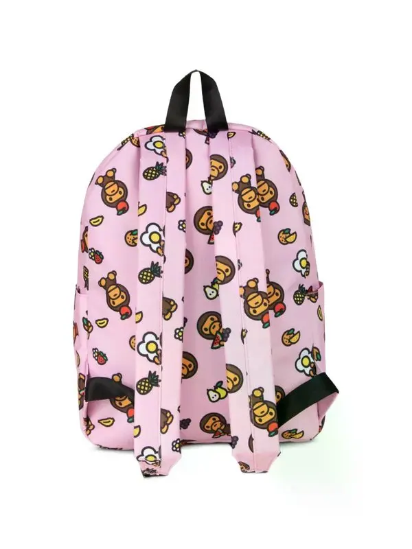 A BATHING APE Baby Milo Graphic-print Backpack